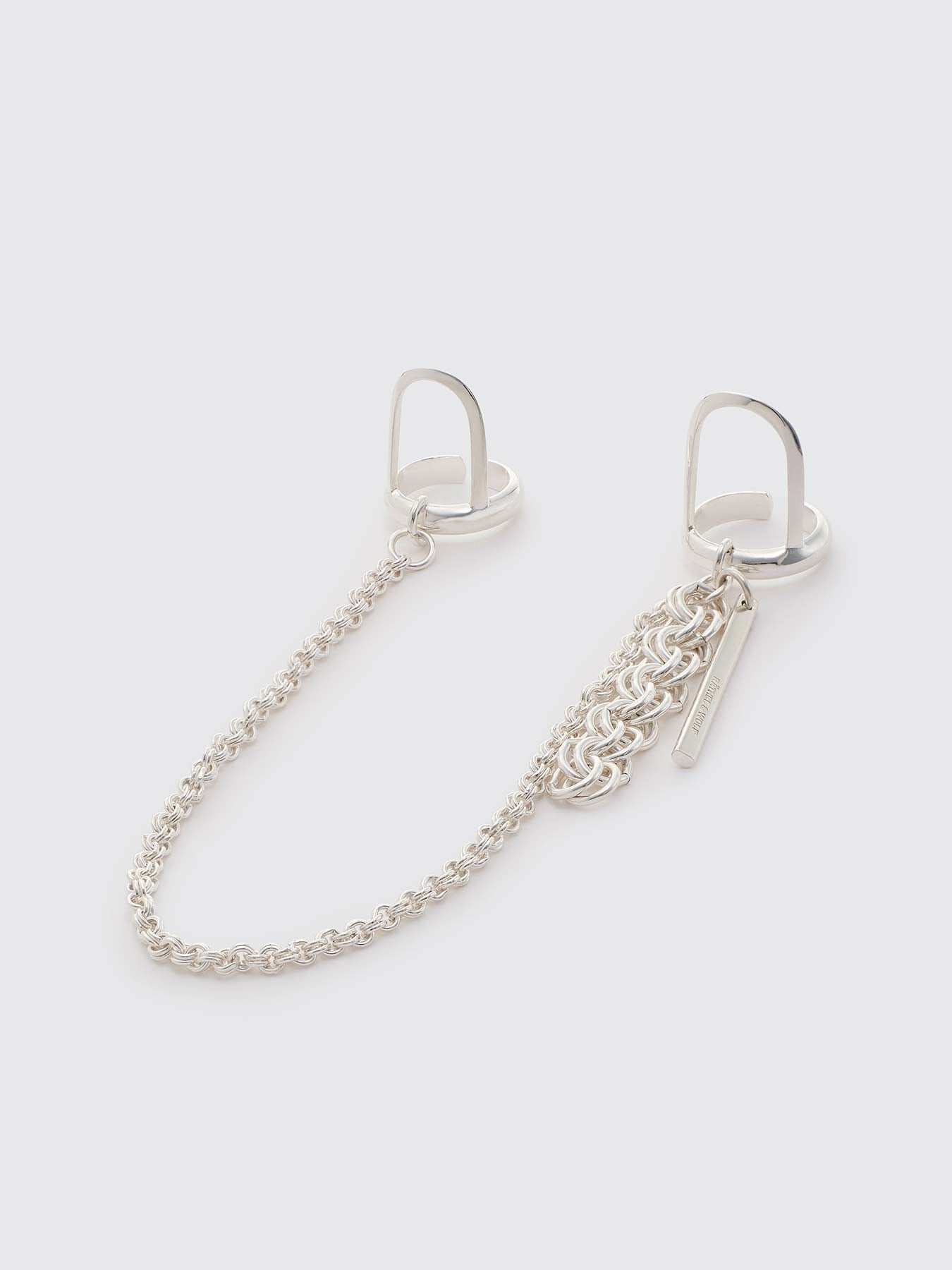 RÄTHEL & WOLF Aya Statement Double Ring - S/M - 위시버킷