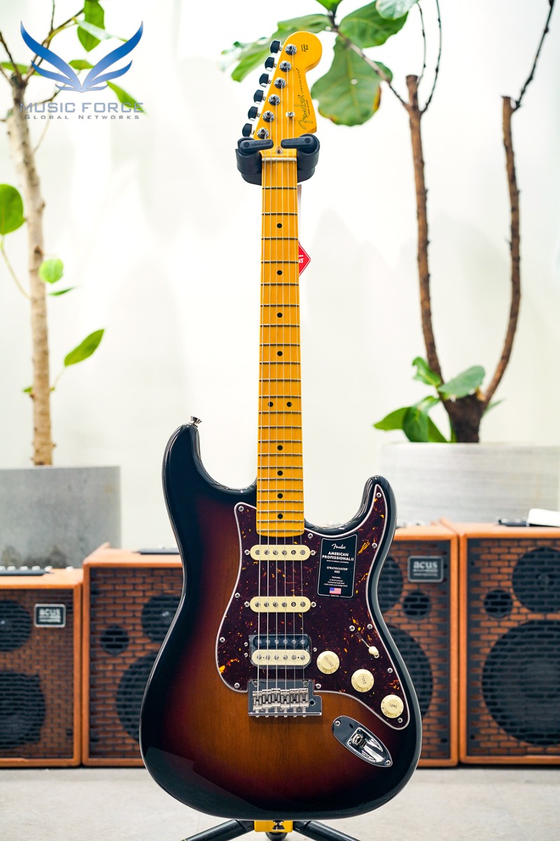 뮤직포스 Fender USA American Professional II Stratocaster SSH-3TSB w/Maple ...