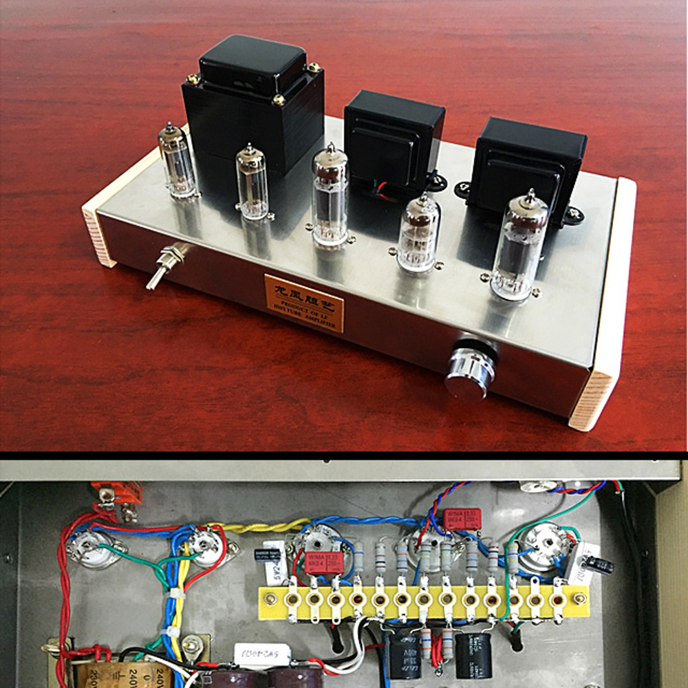 6N2 6P1 푸쉬풀 블루투스 진공관 앰프 DIY 자작 킷트 - 위시버킷