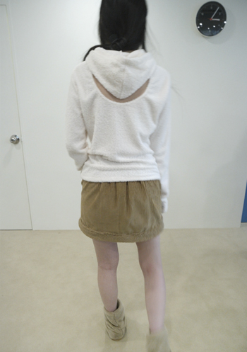 에프터먼데이 hole bookle hoodie (2c) - 위시버킷