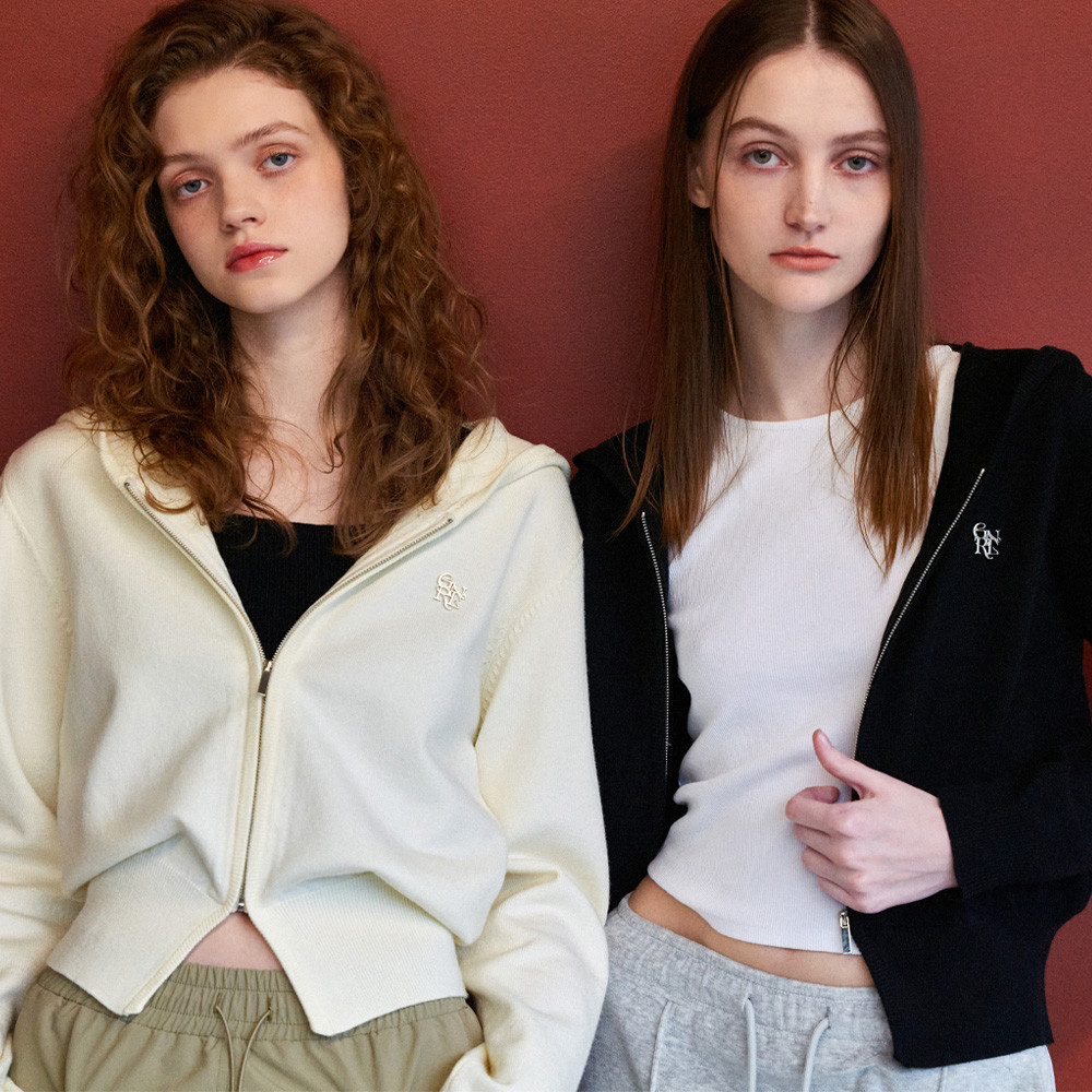 제너럴아이디어 [제너럴아이디어 WOMAN] GNRL 에센셜 후드 집업 [4COL] / WBD1L04507 - 위시버킷