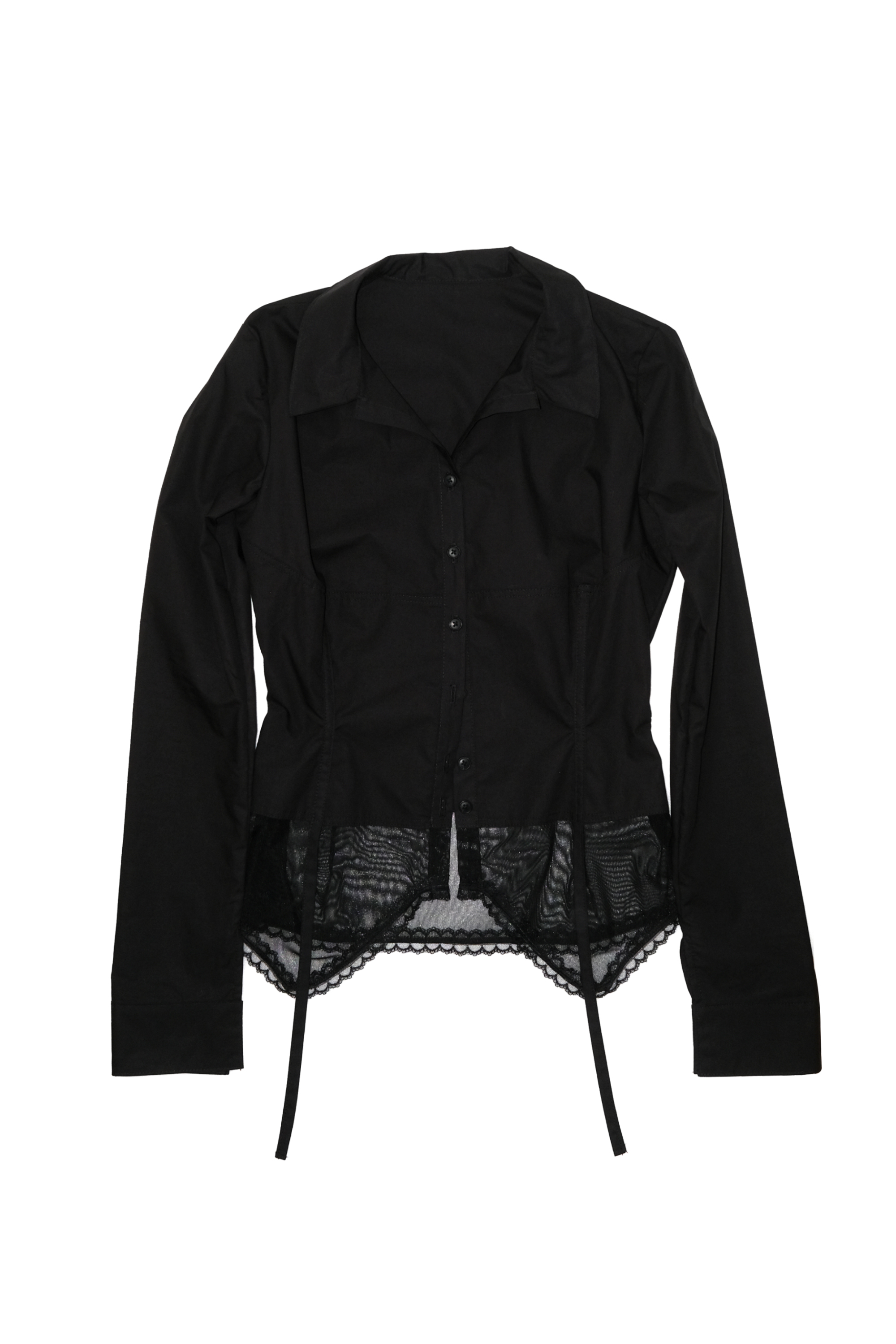 TAAE Lace Garter Shirt 001 - 위시버킷