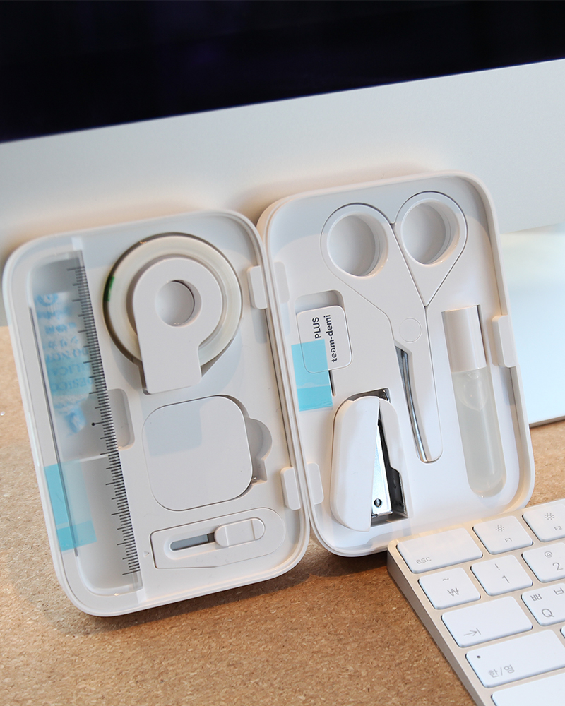 게더투게더 Team-Demi Mini Stationery Set _ Ivory - 위시버킷