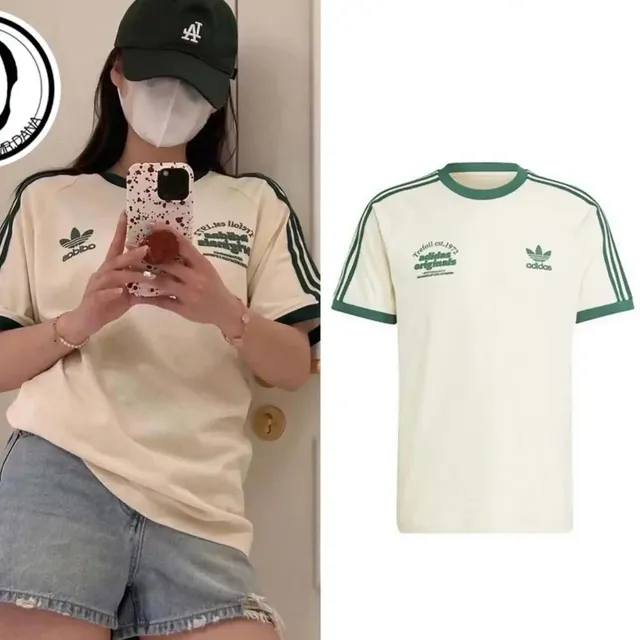 라이크스니커즈 아디다스 오리지널 그래픽 반팔 티셔츠 IU0217 - 위시버킷