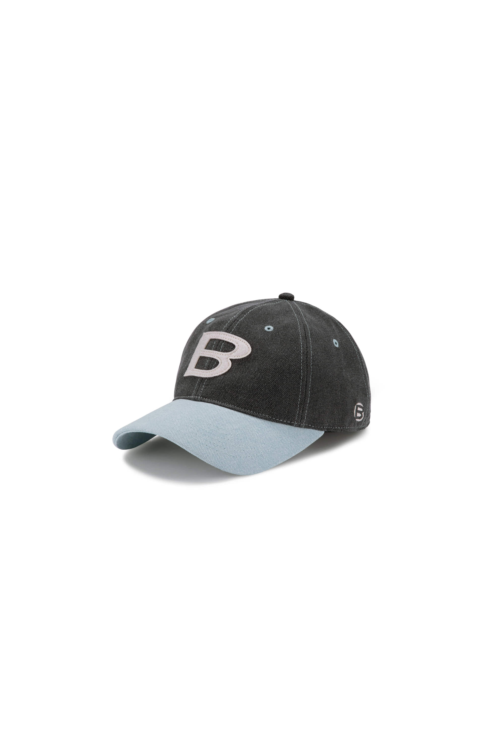 블러 BLUR B PATCH COMBI CAP - GREY - 위시버킷