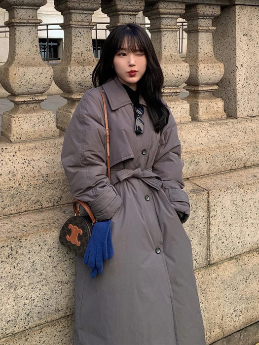 온앤온 Trench Long Goose Down NEP3WHB02 - 위시버킷