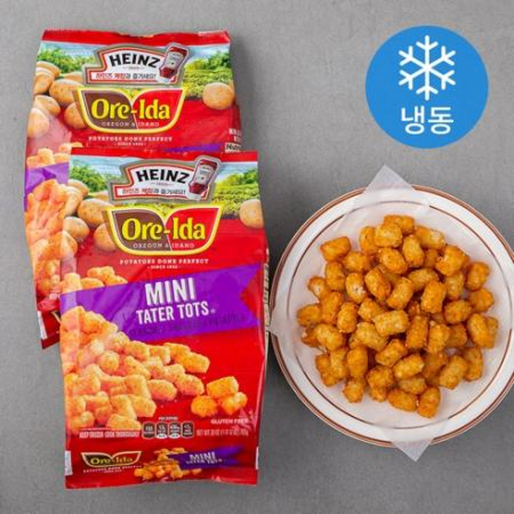 오레아이다 크래프트하인즈 오레 아이다 미니 테이터 탓츠 (냉동) 793g 2개 one option - 위시버킷