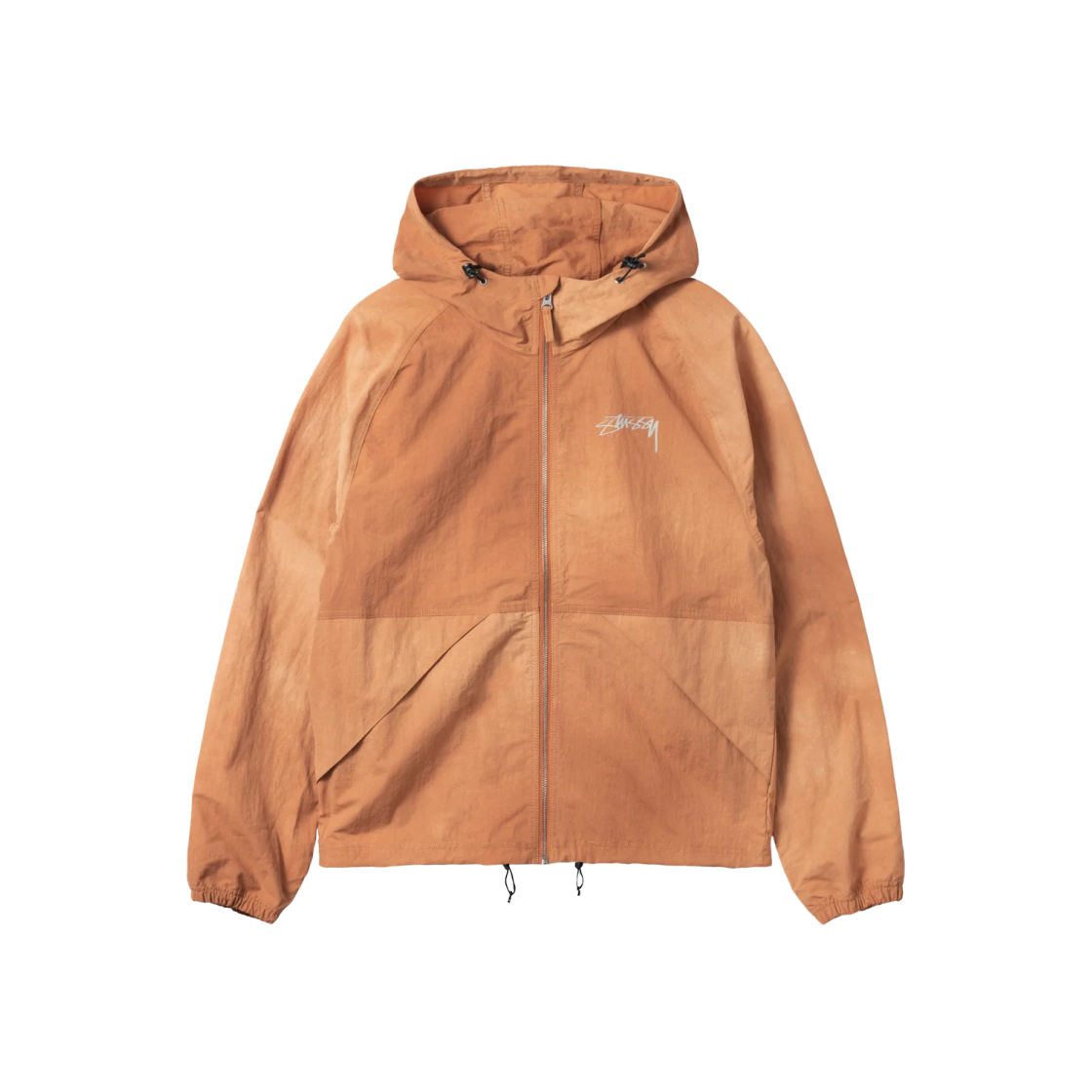 스투시 Stussy Wave Dye Beach Shell Jacket Orange - 위시버킷