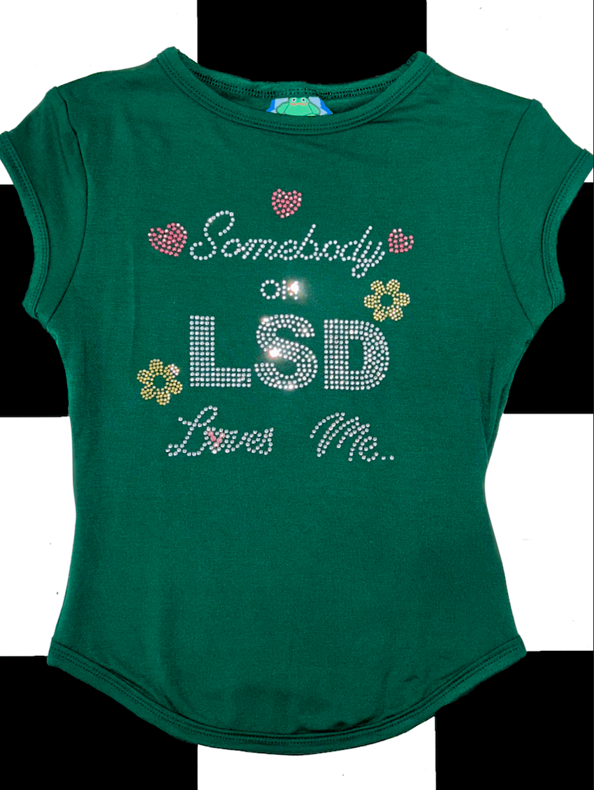 오마이티 SOMEBODY ON LSD BABY TEE - 위시버킷