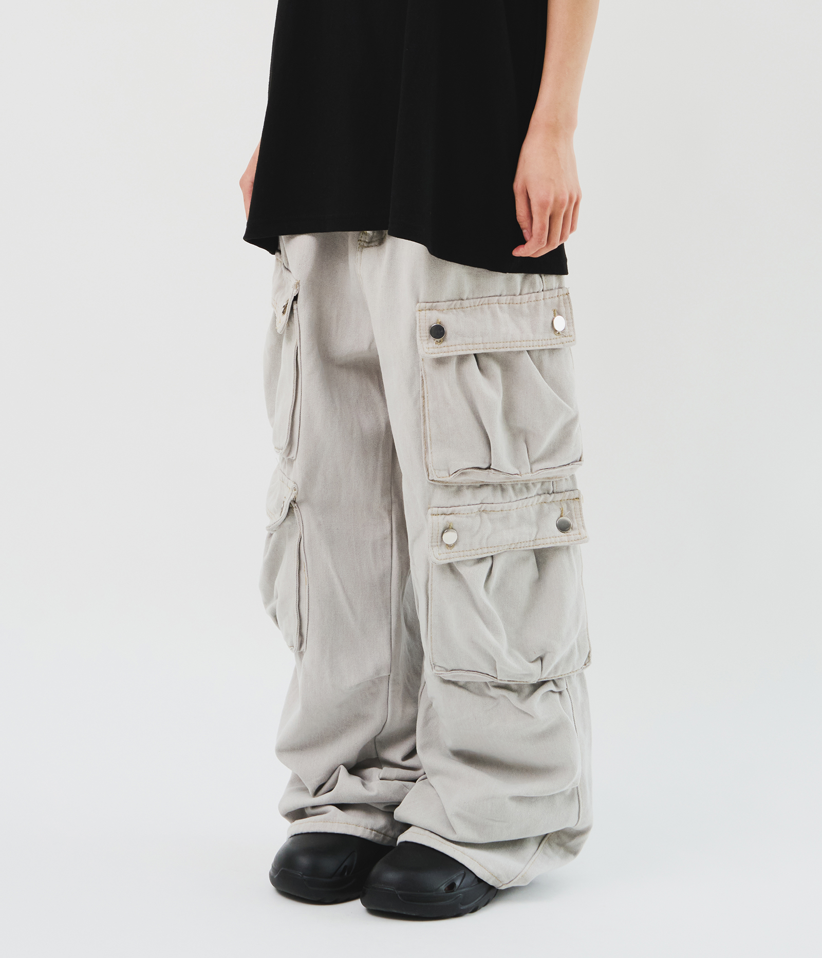 하이파이펑크 Cone Double Pocket Pants - 위시버킷