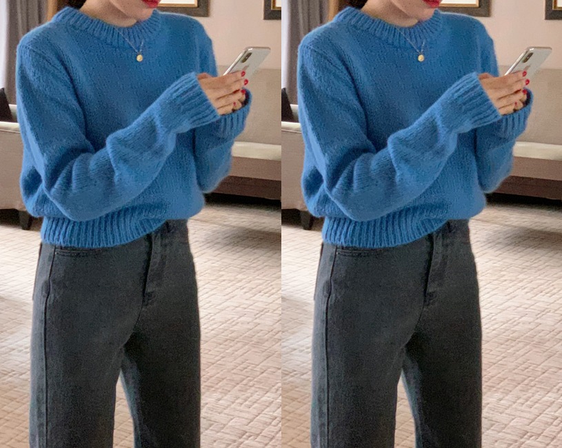 미뉴에트 Grace knit (3color) - 위시버킷