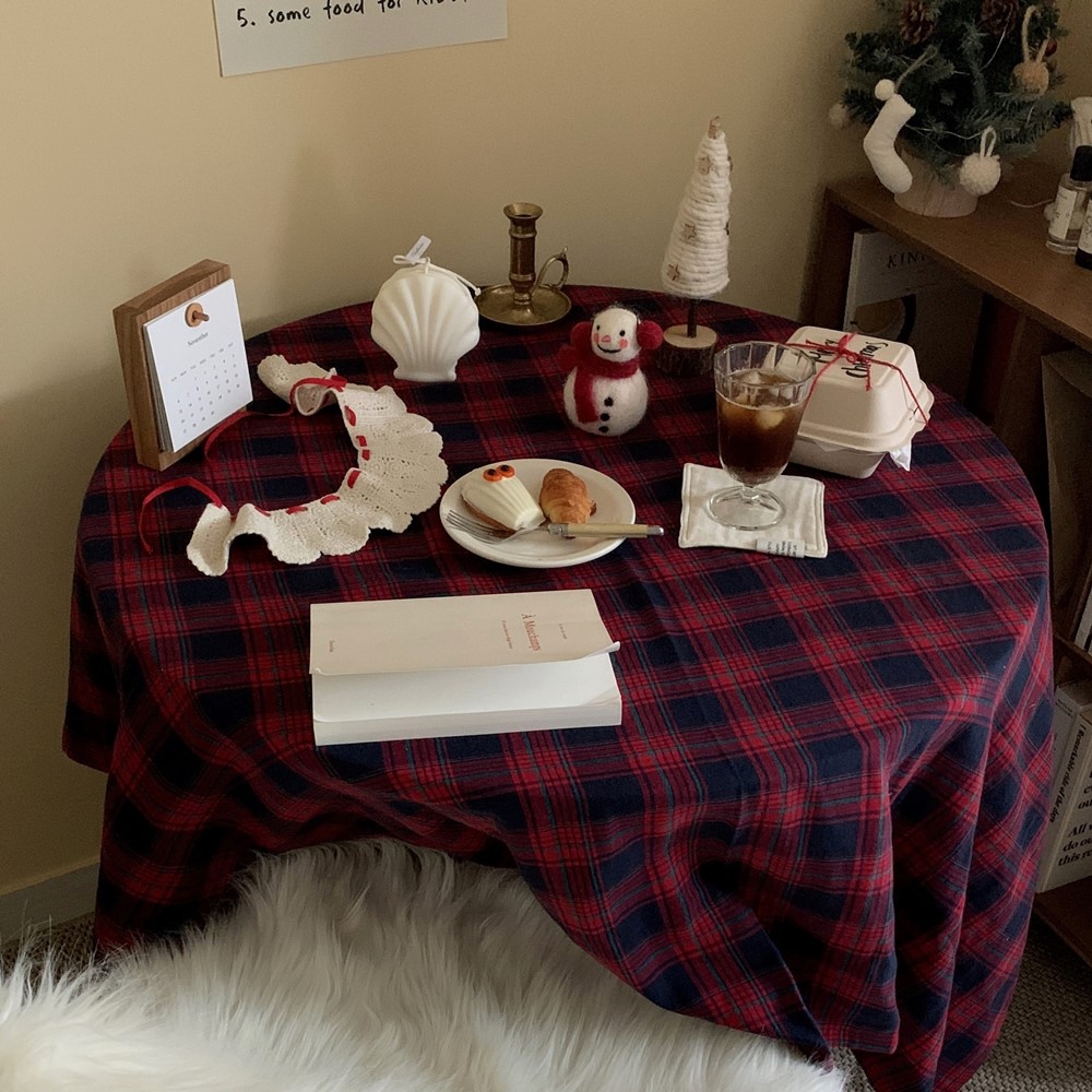 앨리건트테이블 미리 메리크리스마스 윈터 홀리데이 크리스마스테이블보 선물세트 홈파티 신혼 자취 위시버킷