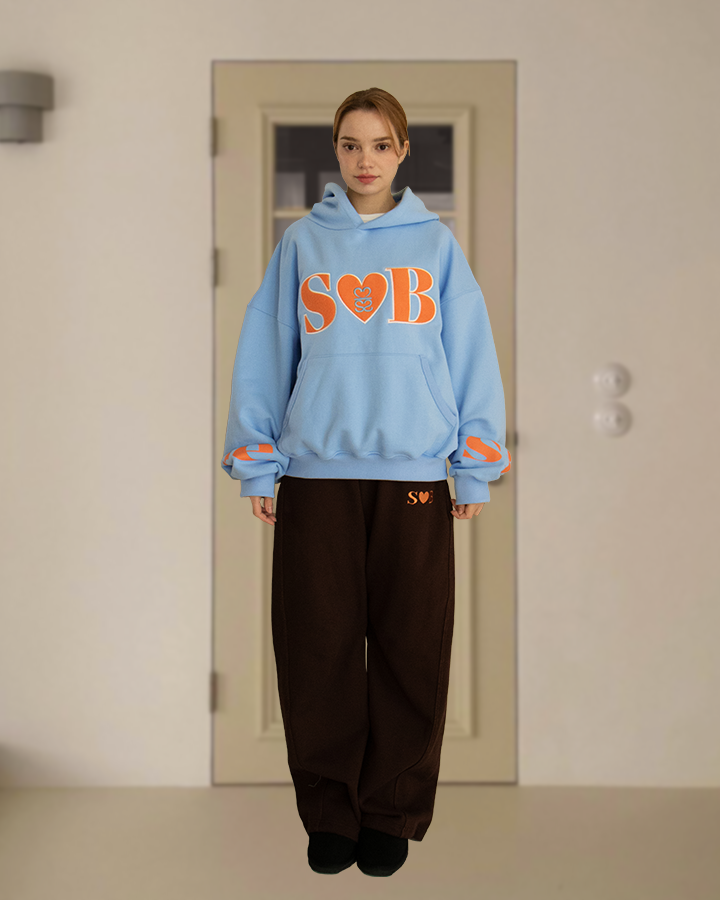 소브레시 SOB Heart Emb Hoodie Setup - 위시버킷