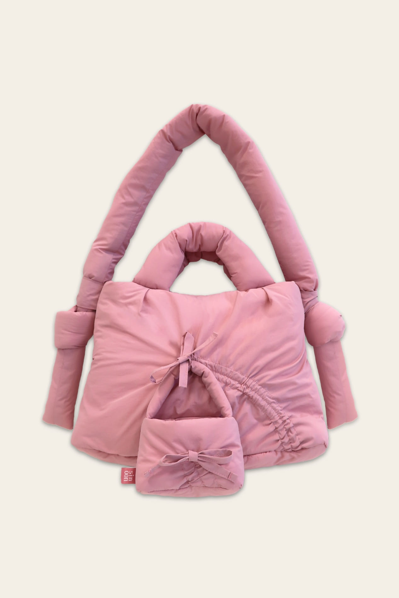 시눈 SMORE PADDING BAG (PINK) - 위시버킷