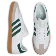 아디다스 아디다스 삼바 OG 화이트 그린 블랙 EE5451 - 위시버킷