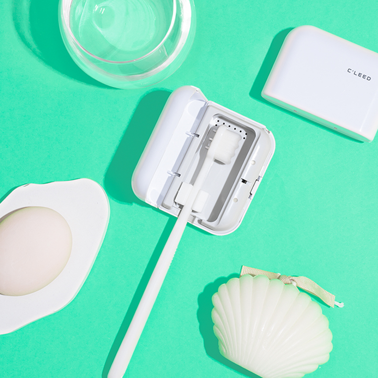 클리드 클리드 칫솔 살균기 휴대용 무선 가정용 살균 벽걸이 칫솔소독기 CLEED UVC - 위시버킷