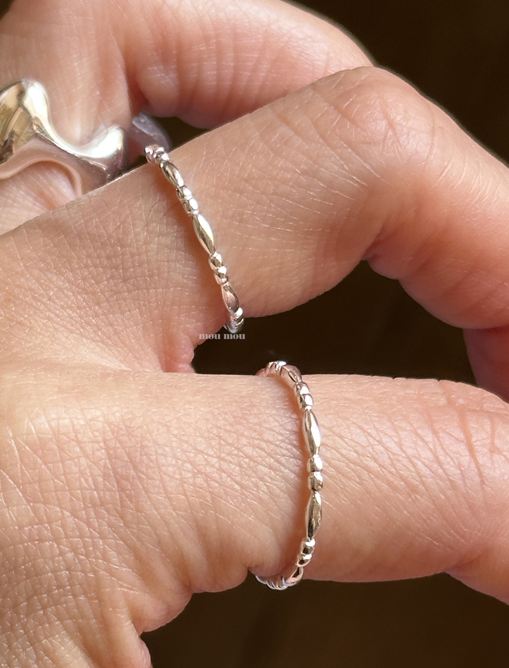 MOU MOU 슬림 뮤즈 반지 slim muse ring - 위시버킷