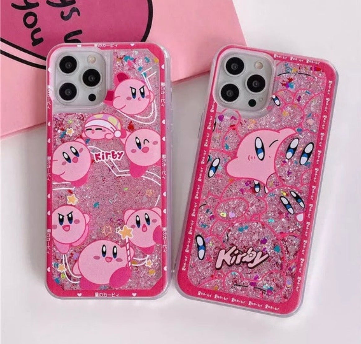 카와이에스테틱 Kirby shaker phone case l - 위시버킷