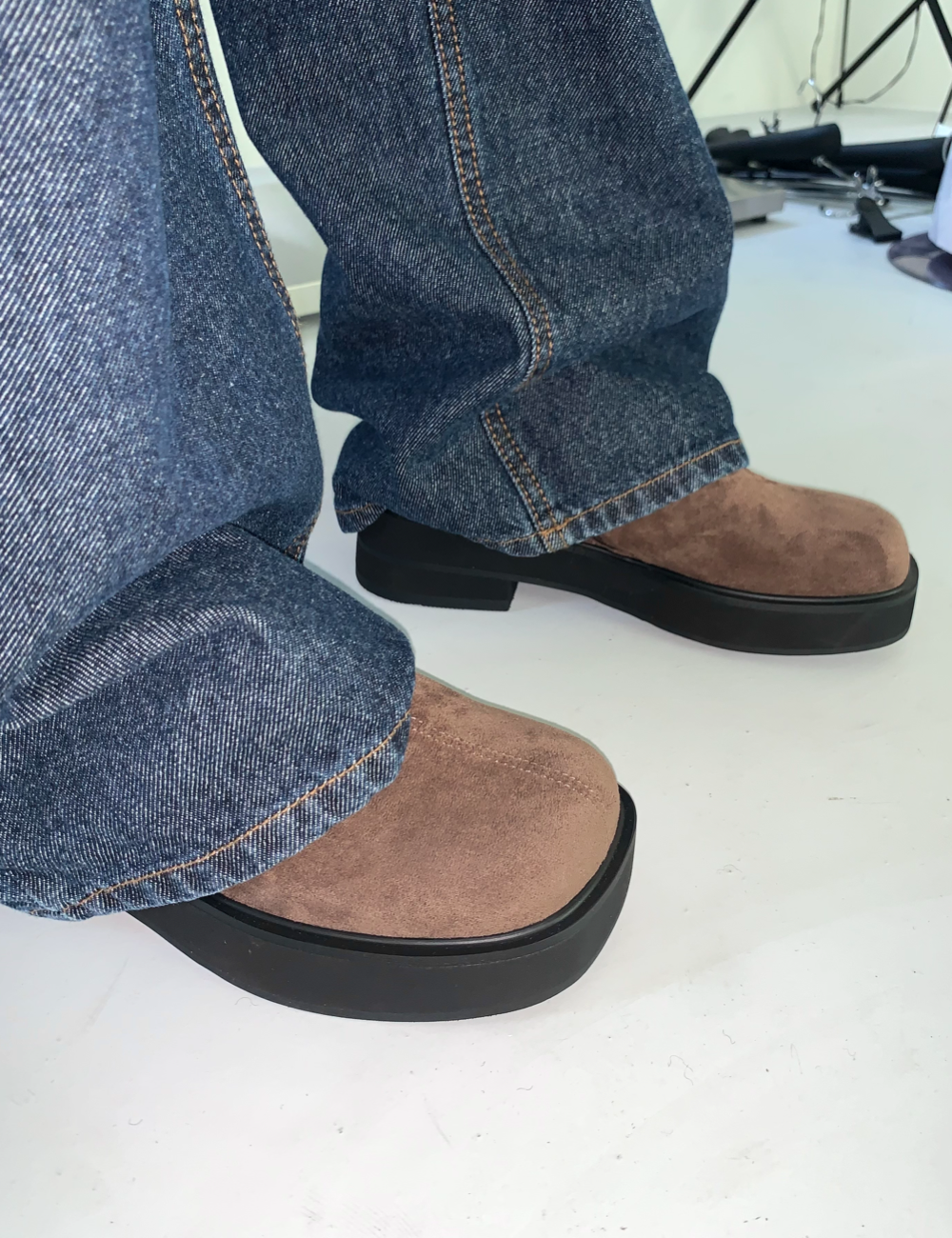 인더미러 formal platform (스웨이드브라운) - 위시버킷