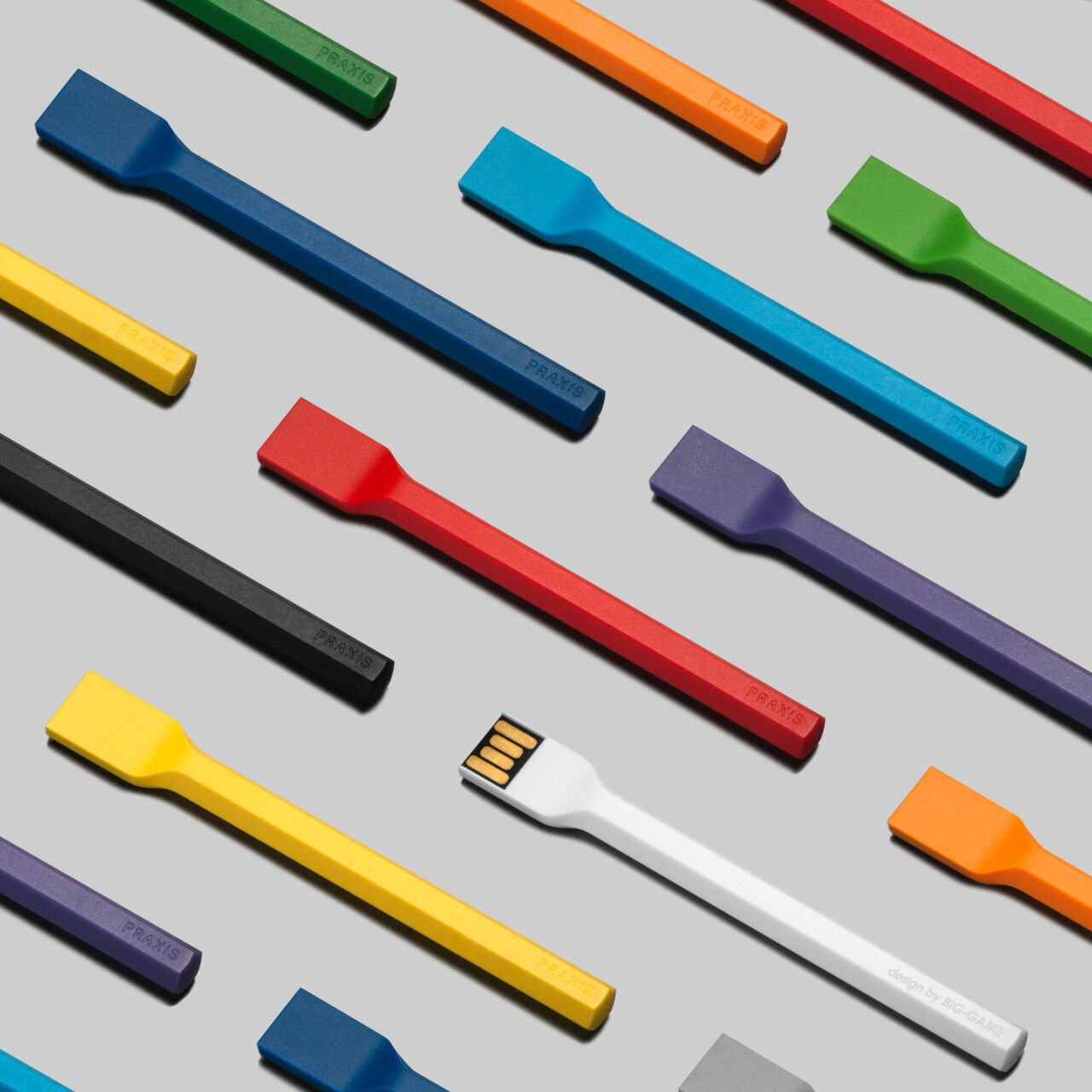 루밍 [PRAXIS DESIGN] PEN USB 64G BIG GAME 8 colors - 위시버킷