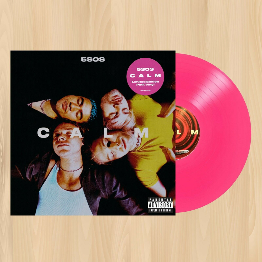 5 세컨즈 오브 서머 5SOS LP 핫핑크 한정반 오소스 5 Seconds Of Summer Calm - 위시버킷