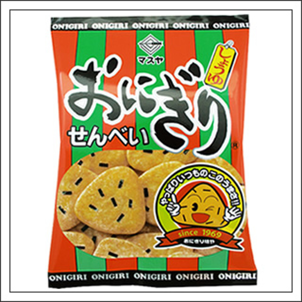 아키바스위트 마스야 오니기리 센베이 쇼유맛 108g - 위시버킷