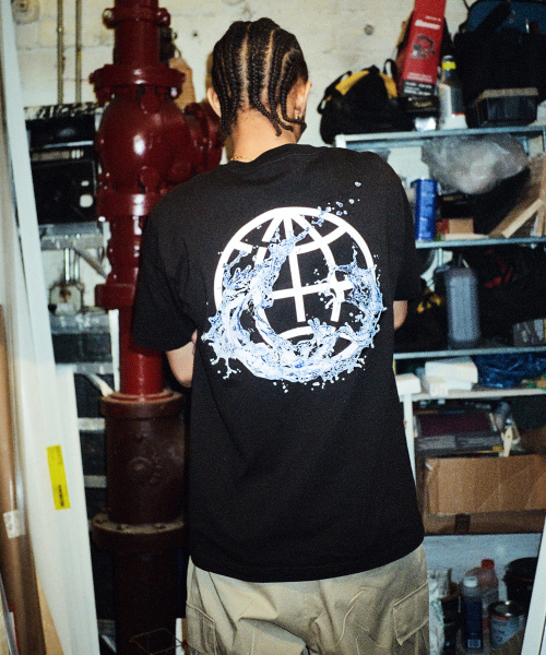 엘엠씨 WATER SPLASH TEE black - 위시버킷