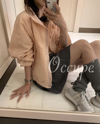 오큐페 [핑,그/당일]pyt 프리티영띵 쁘띠 블루종 (3col) 프영띵 간절기 오버핏 자켓 - 위시버킷