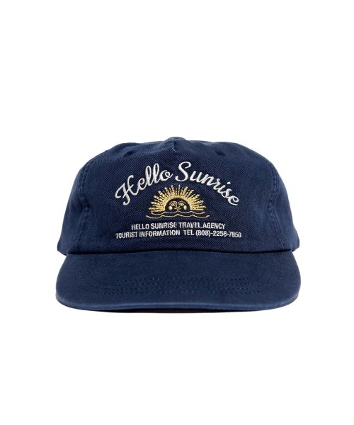 헬로우선라이즈 HS Travel Agency Logo 5Panel Cap ( Navy) - 위시버킷