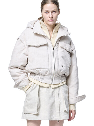 퍼블리카 ALF PADDING JUMPER, CLOUD IVORY - 위시버킷