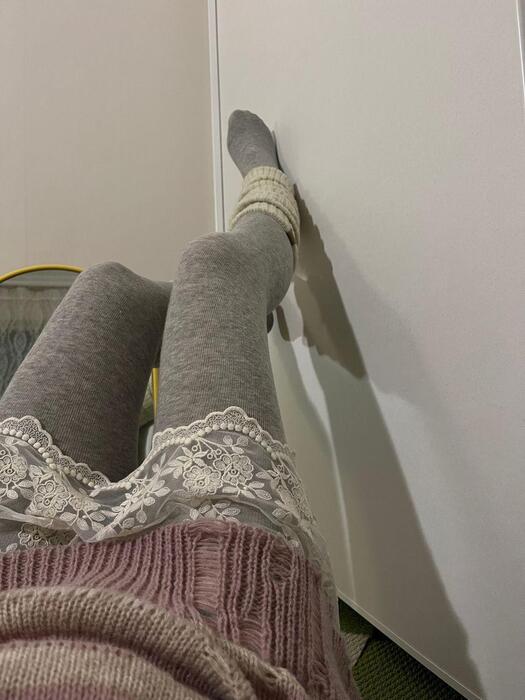 킷츠 KITTZ [롱 ver] 포인트 프릴 레이스 슬리브리스 - 위시버킷