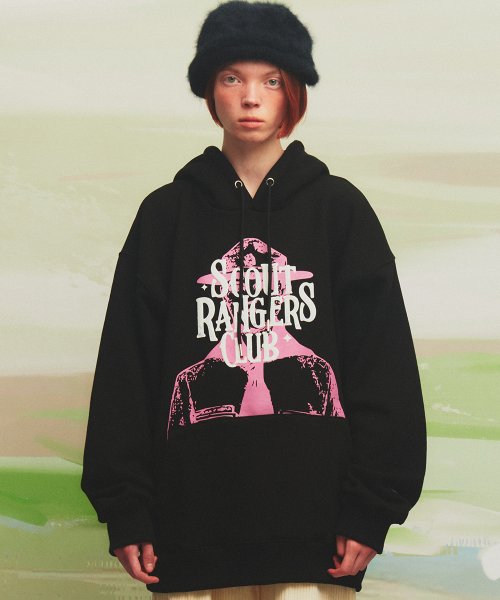 메인부스 Scout Rangers Hood T-shirt(BLACK) - 위시버킷