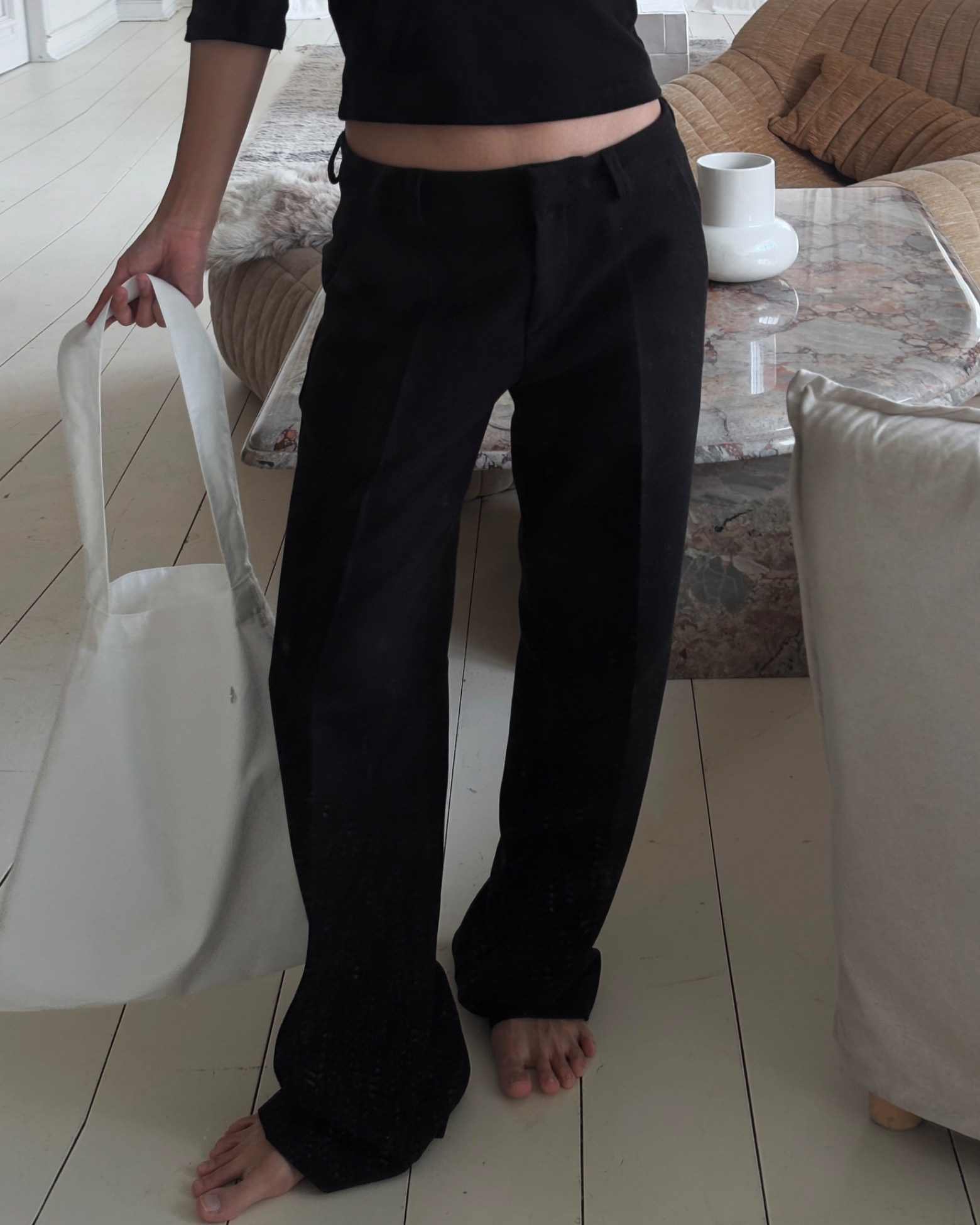 오티알스토어 LOW-RISE SLACKS - 위시버킷