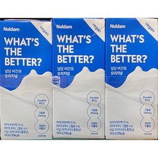 널담 Nuldam 널담 비건유 오리지널 190ml X 3입 (100% 식물성 음료) - 위시버킷