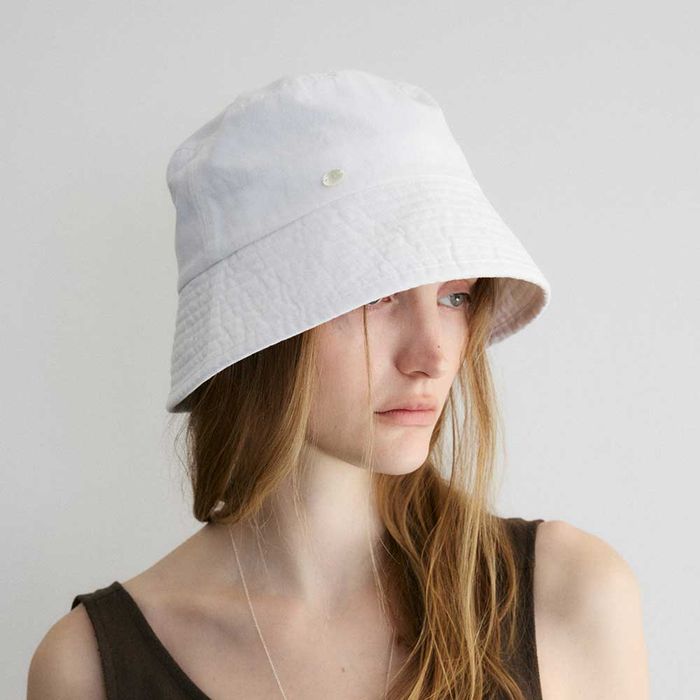 와이이 Sol Bucket Hat - White - 위시버킷