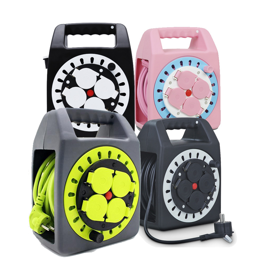 러그 러그 전기릴선 캠핑 릴선 20m 10m 30m 차박 오토 릴 전기 리드선 USB 캠핑용 - 위시버킷