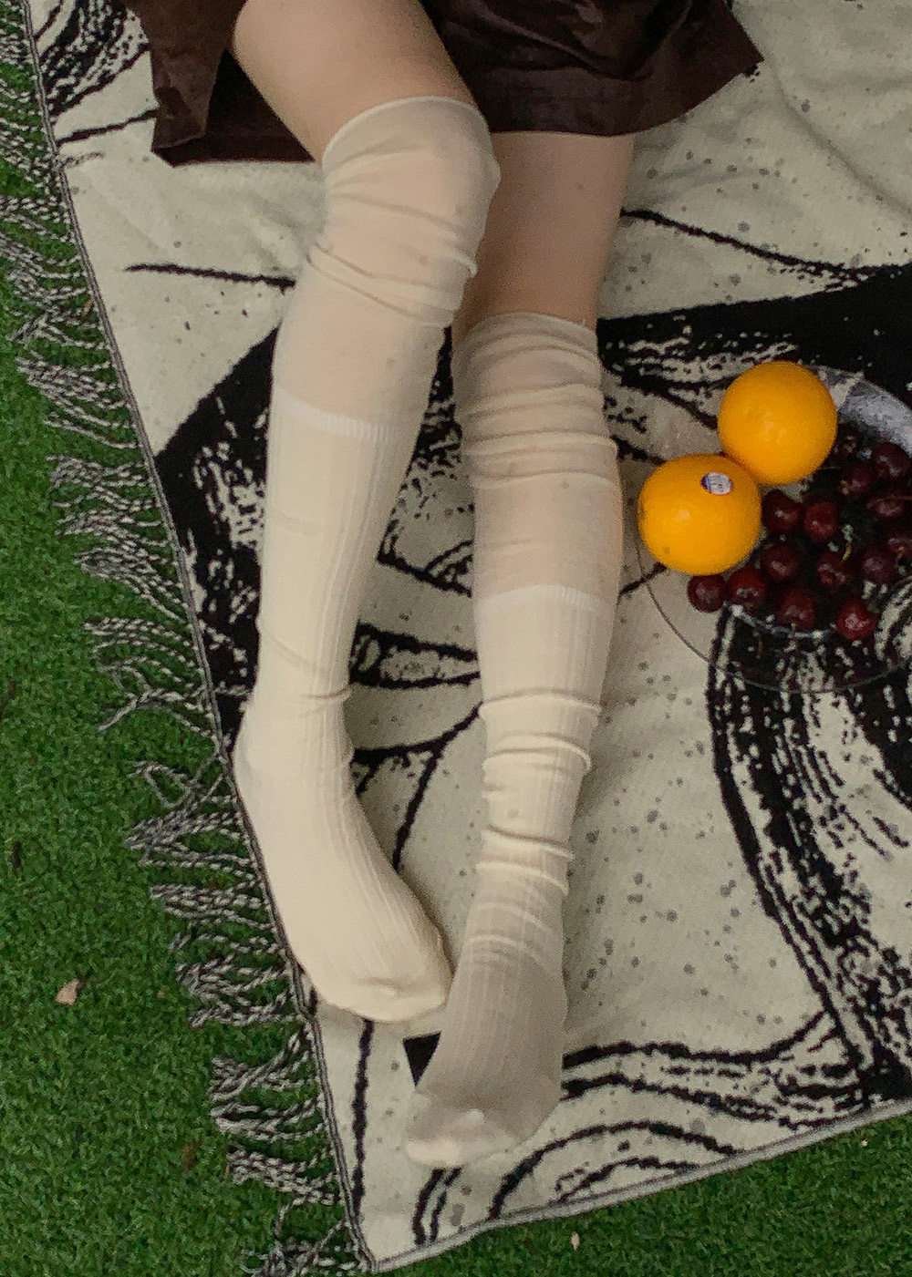릿킴 HIGH KNEE SOCKS - 위시버킷