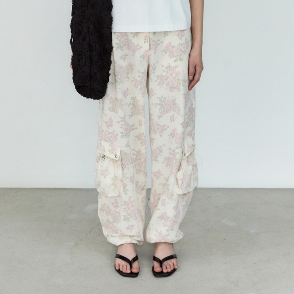 시엔느 Le Bon Pocket Pants (Beige) - 위시버킷