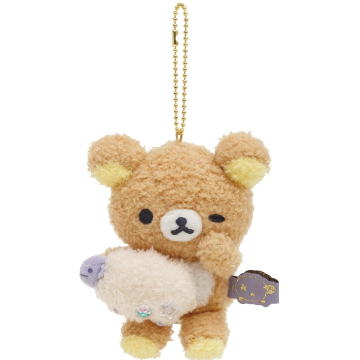 사쿠라란 San-X 리락쿠마 당신과 졸고 있는 리락쿠마 시리즈 인형 마스코트 리락쿠마 키이로이토리 - 위시버킷