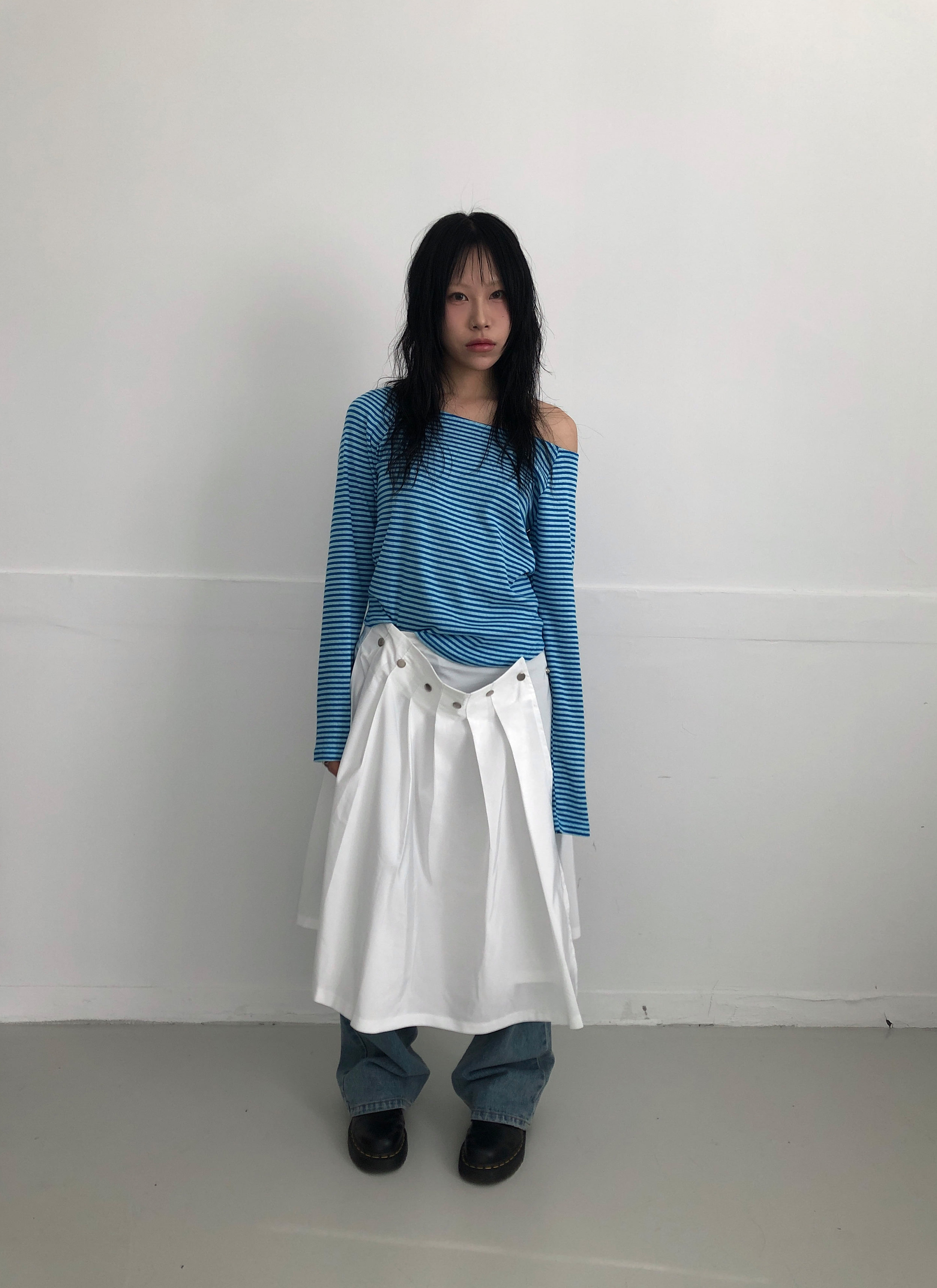 이이알하우스 Malin pleats skirt (2C) - 위시버킷