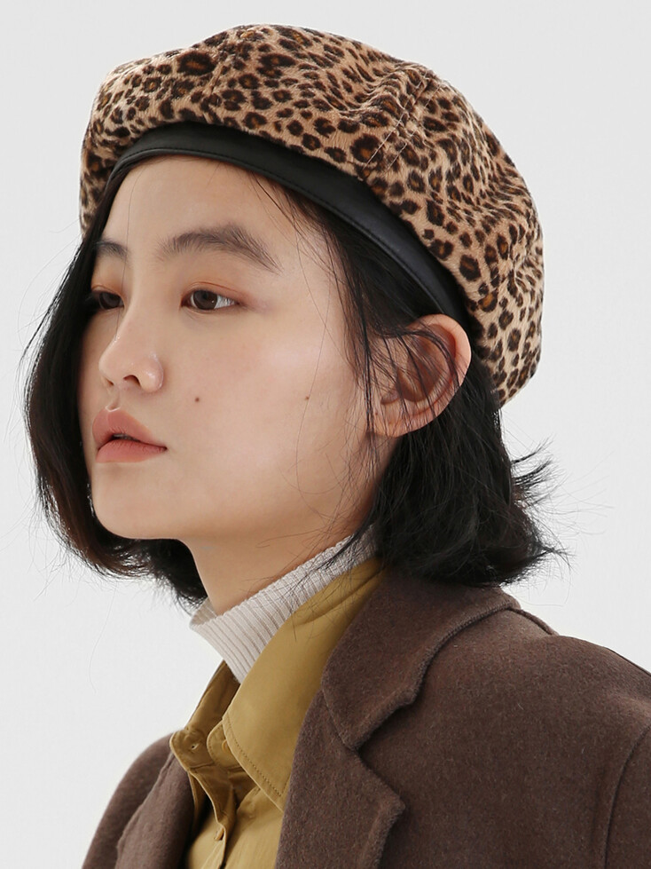 언더컨트롤 스튜디오 BREAD BERET / ANIMAL / DESERT LEOPARD - 위시버킷