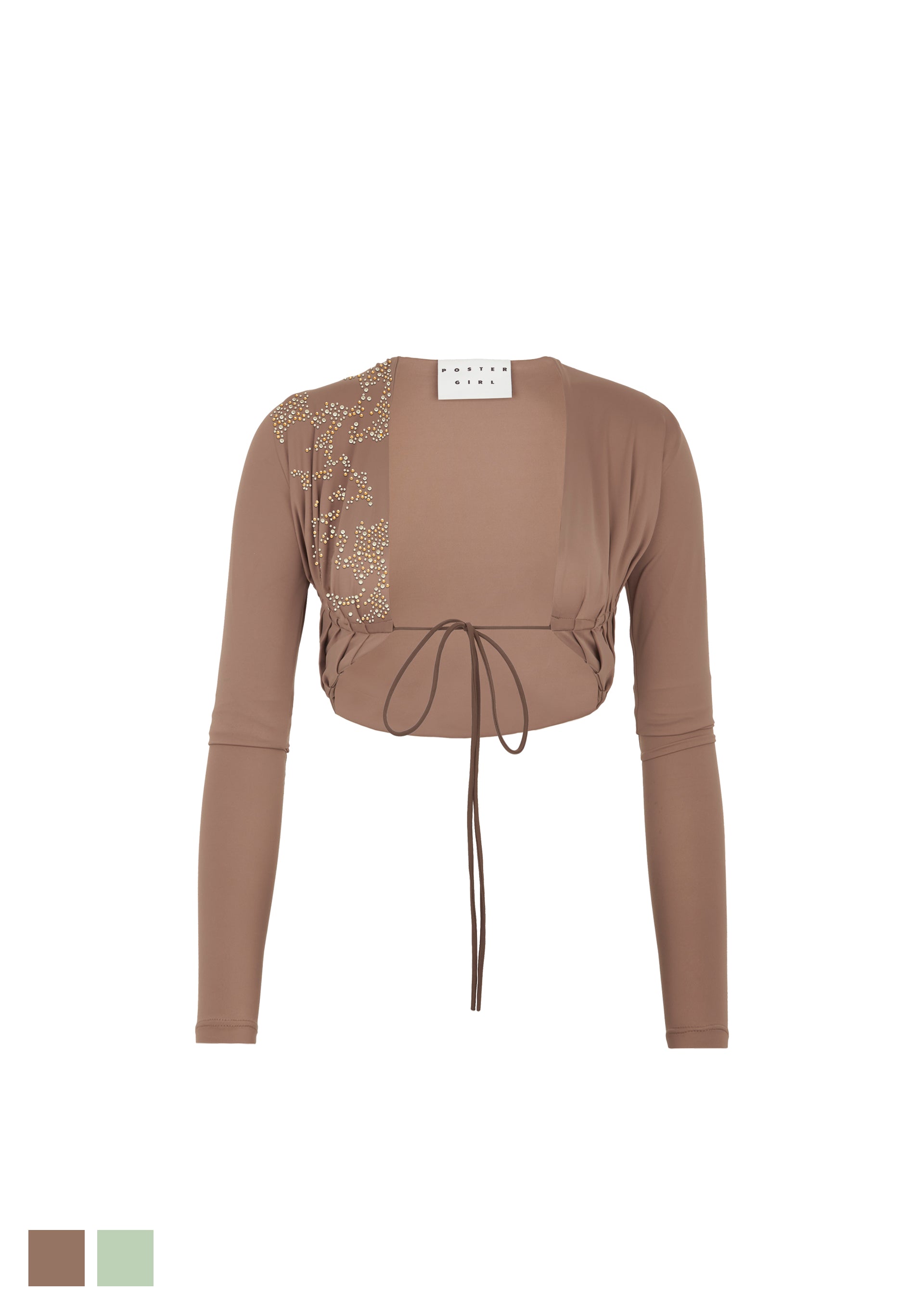 포스터걸 Yasmin Top - TOBACCO / XS - 위시버킷