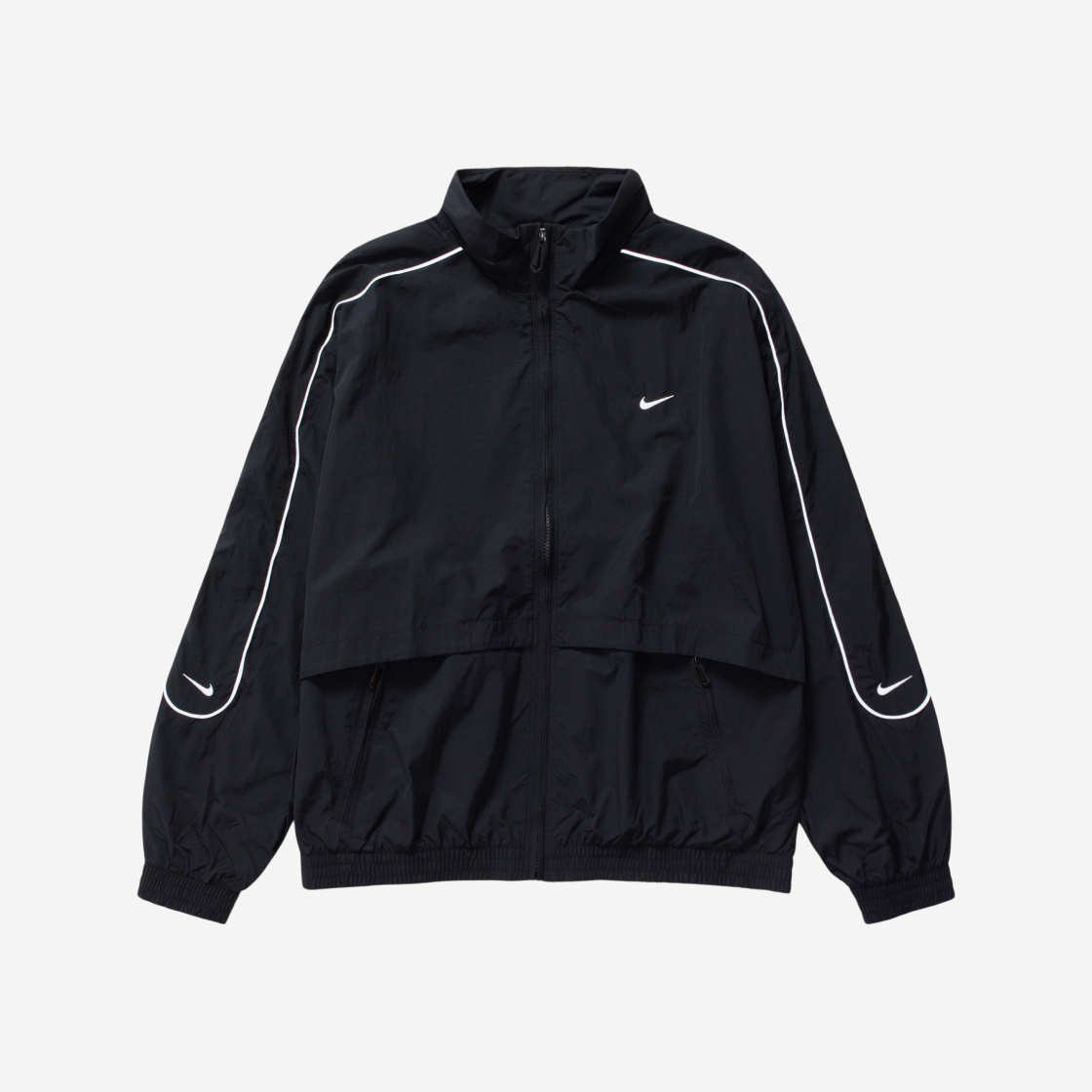 나이키 Nike NSW Solo Swoosh Woven Track Jacket Black - Asia - 위시버킷