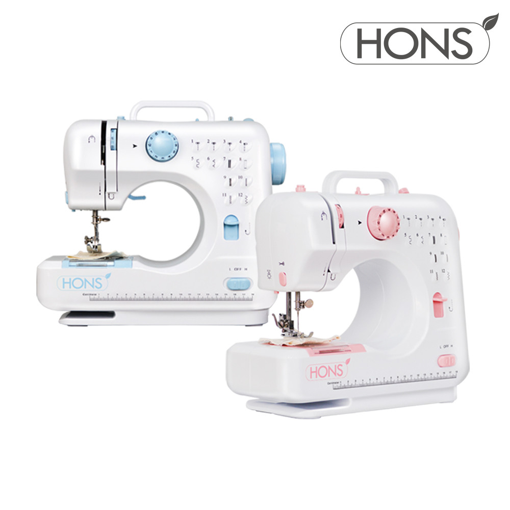 혼스 브랜드 1위 혼스 미니재봉틀 HSSM-1201 한땀한땀 프로 - 위시버킷