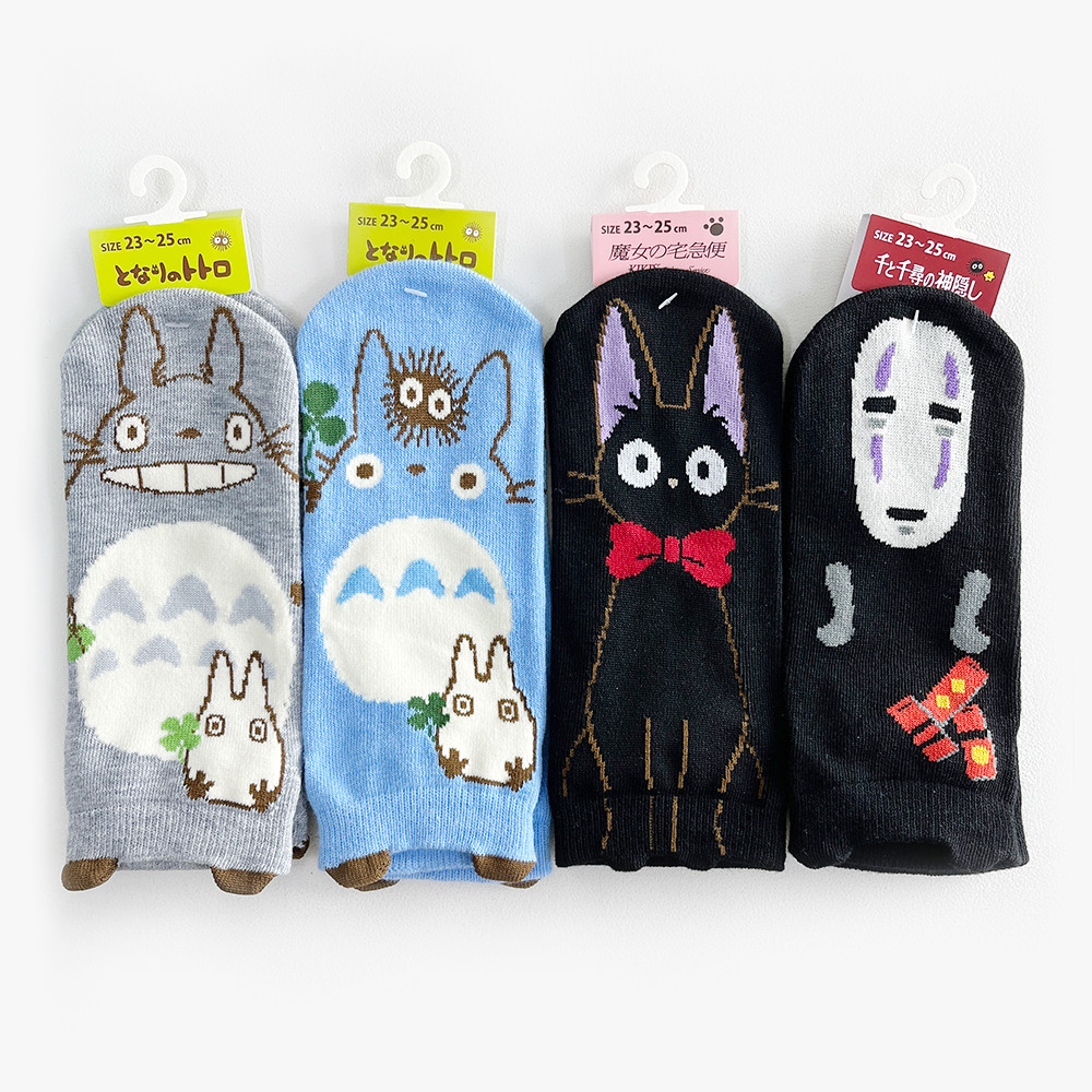 스튜디오지브리 지브리 캐릭터 발목양말 - 위시버킷