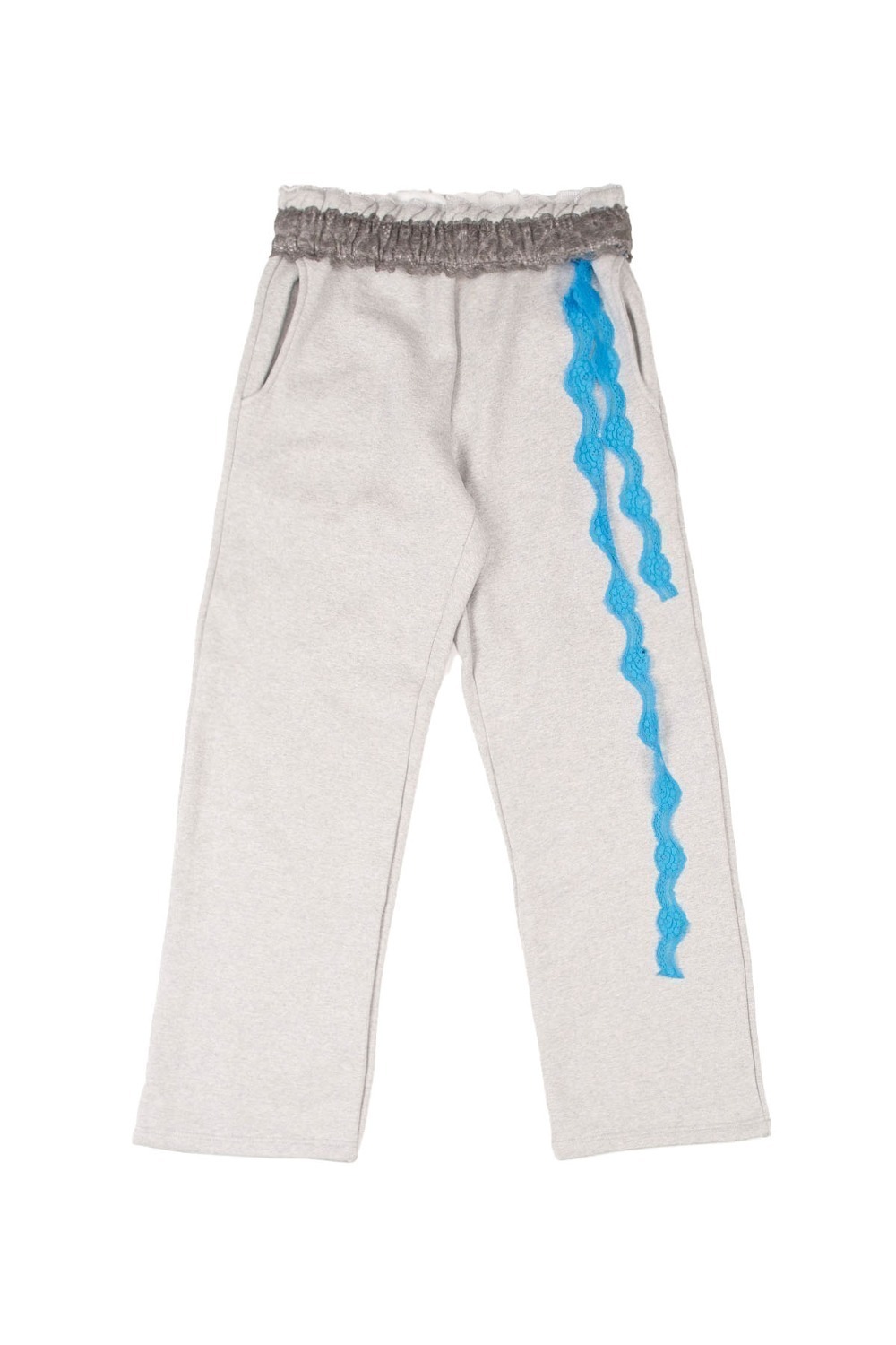 오스하이 LACE SWEATPANTS GREY - 위시버킷