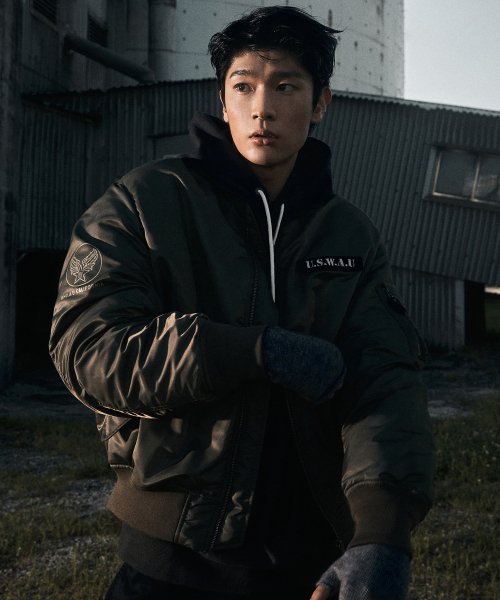 후아유 리버서블 MA1 항공점퍼 WHJJD4T31M - 위시버킷