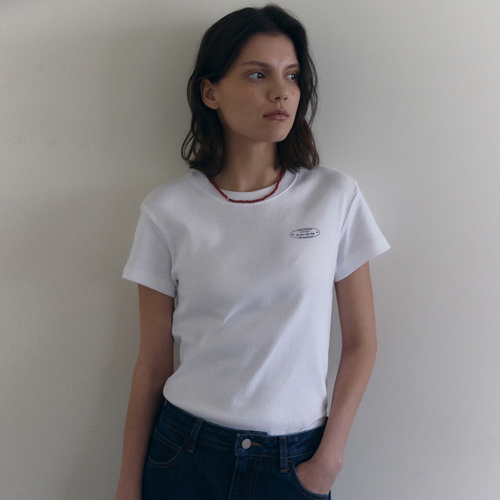 포유온 FYEO [9차] Classic Logo Cotton T-shirt (5 Colors) - 위시버킷