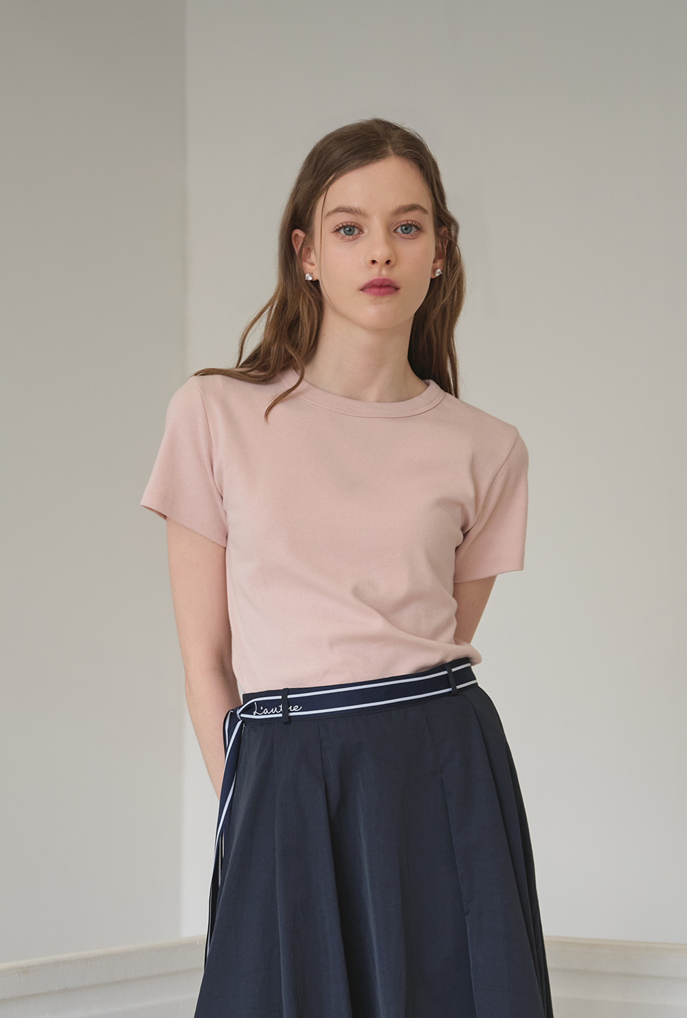 로트르드민 [24SS] L'autre Basic Half T-shirts - 위시버킷