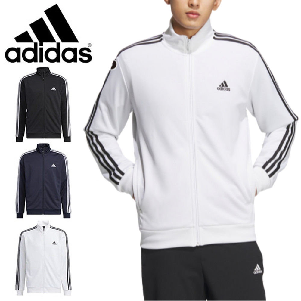 아디다스 아디다스 스포츠웨어 져지 트랙탑 IA9448 화이트 사이즈 S-3XL - 위시버킷